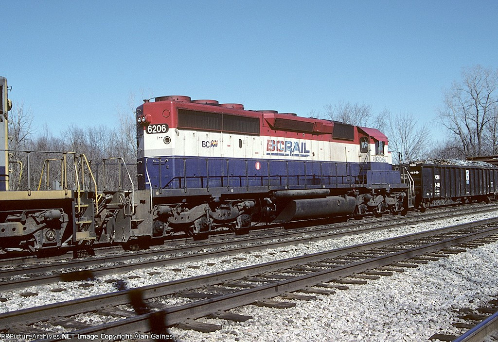 HLCX SD40-2 6206